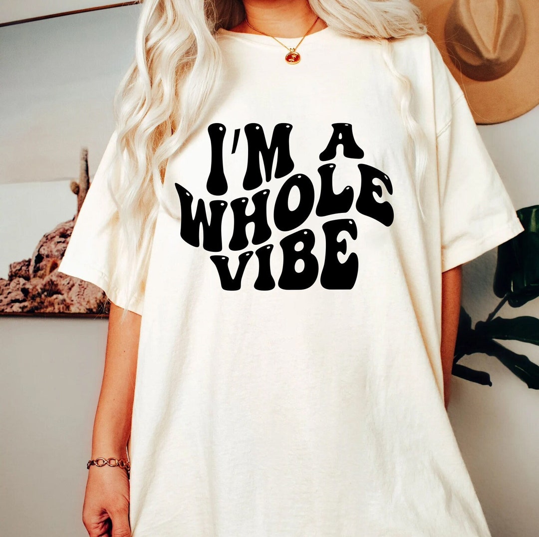 I'm a Whole Vibe PNG+SVG, Digital DOWNLOAD, Wave Letters, Equality Svg ...