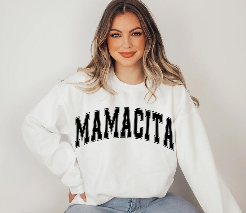 Mamacita Svg Png/mama Varsity/mom Life Png/jersey Font/super - Etsy