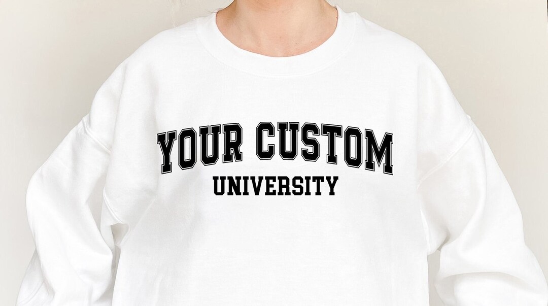 Custom University PNG, DIGITAL DOWNLOAD, Custom Text, College Designs ...