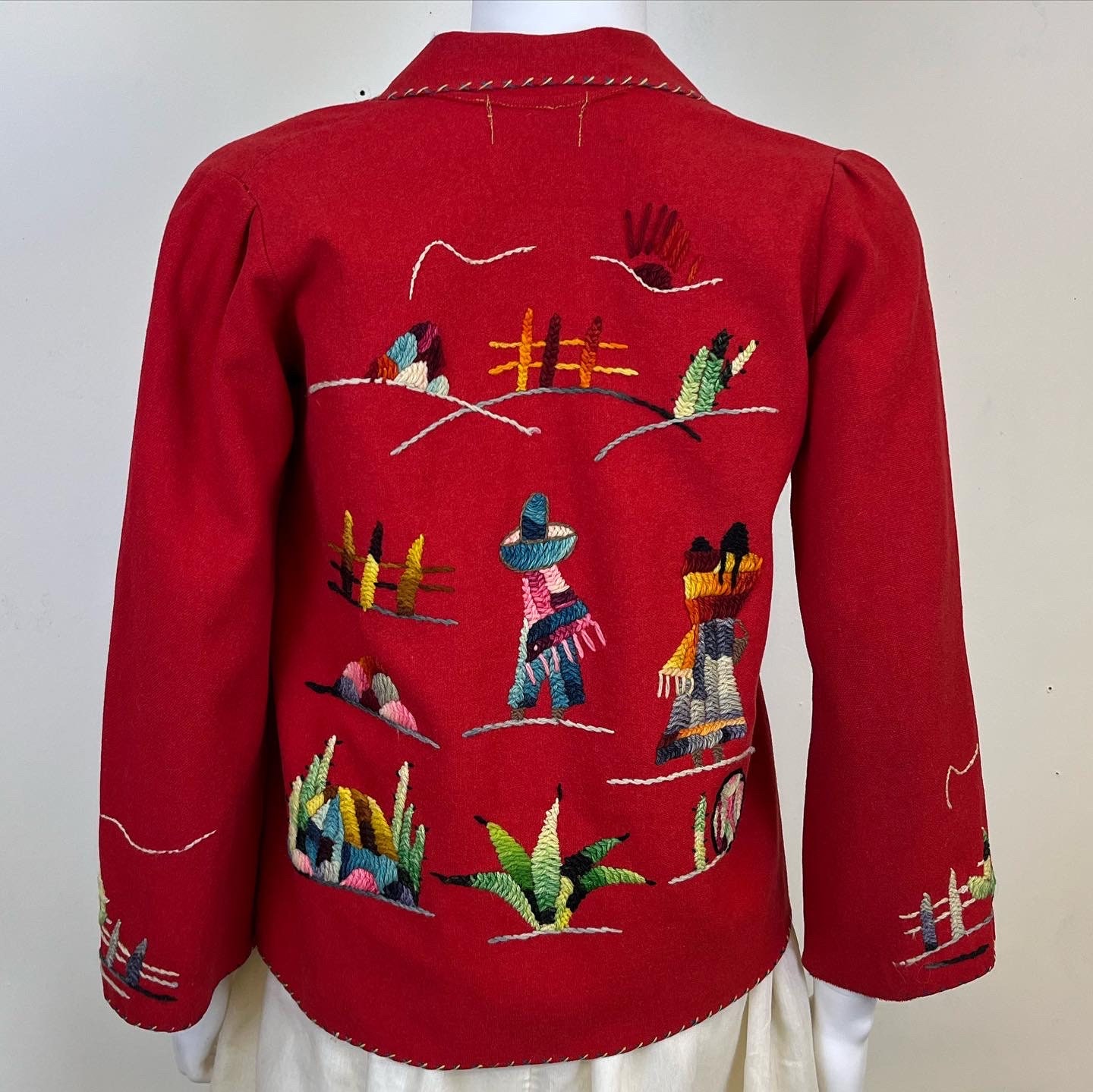1940s Mexican Souvenir Jacket - Etsy