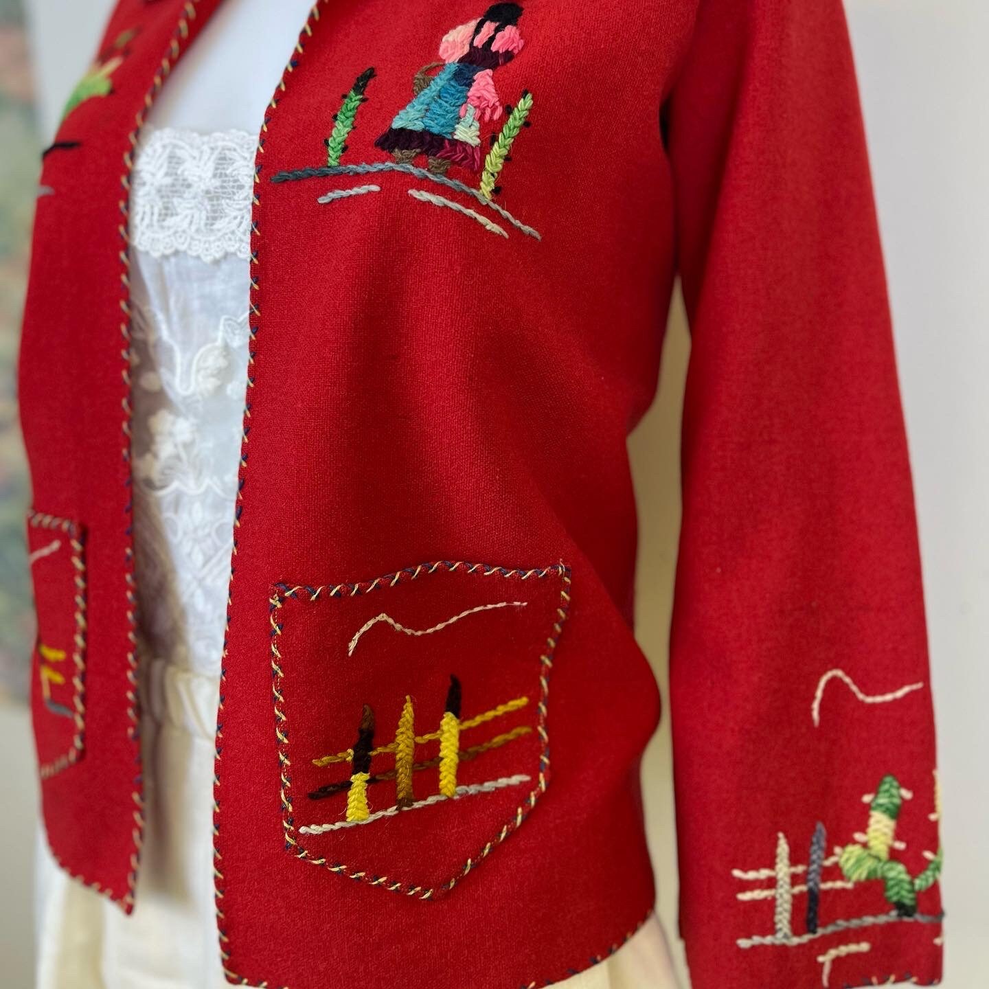 1940s Mexican Souvenir Jacket - Etsy