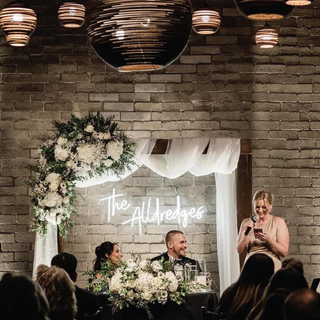 Custom Neon Sign | Wedding Decor | Neon Wedding Sign | Wall Decor ...