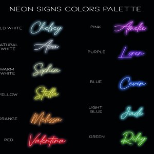 Christmas Gift Neon Sign, Christmas Gift Name Sign, Christmas Gift Name ...