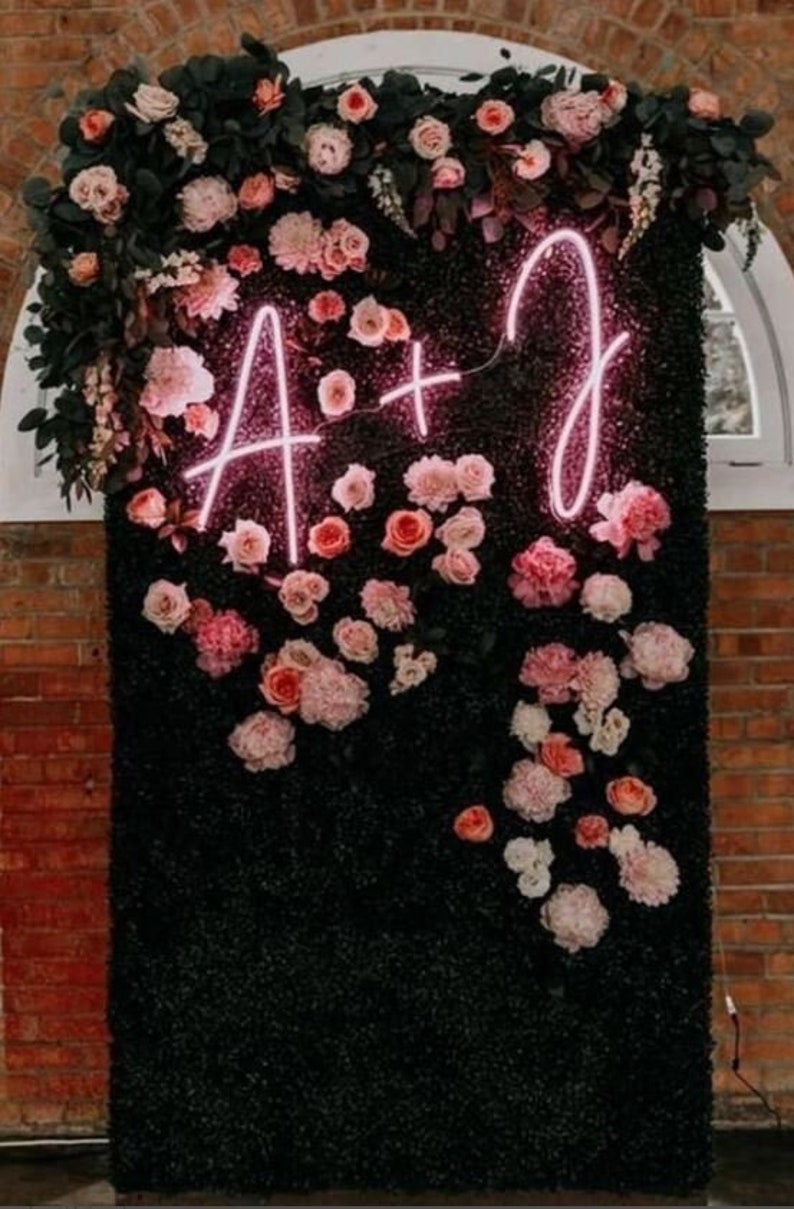 Initials Neon Sign for Wedding Decoration Wedding Neon Sign - Etsy
