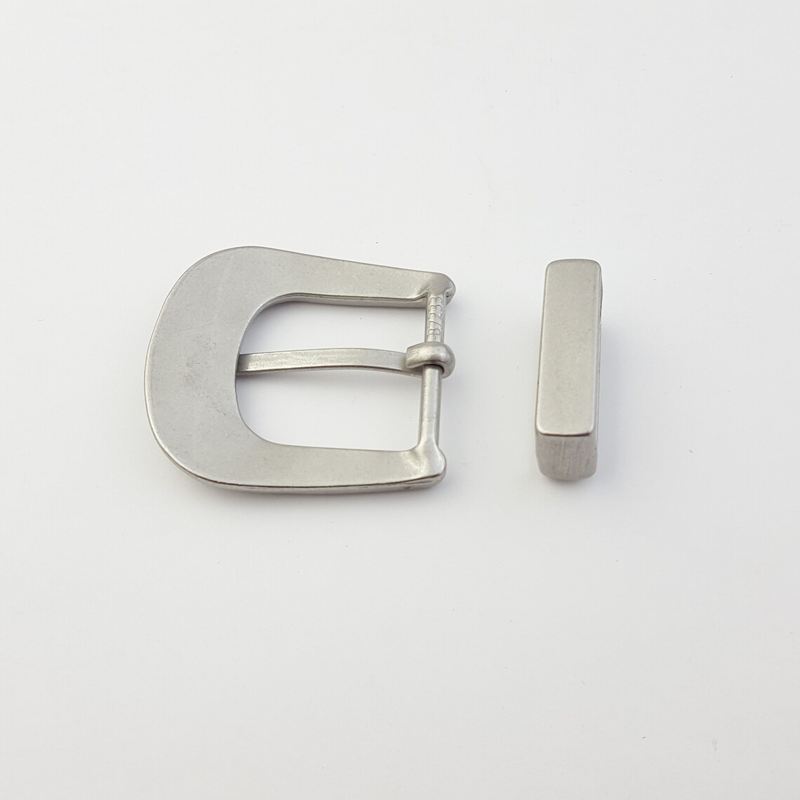 Western Style Buckle and Loop With Etched Floral - Etsy