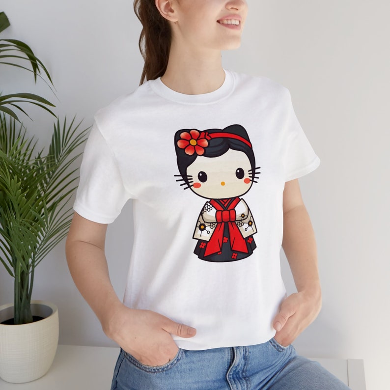 Hanbok Kitty Unisex Jersey T-shirt Korean Hello Kitty Korean - Etsy Canada
