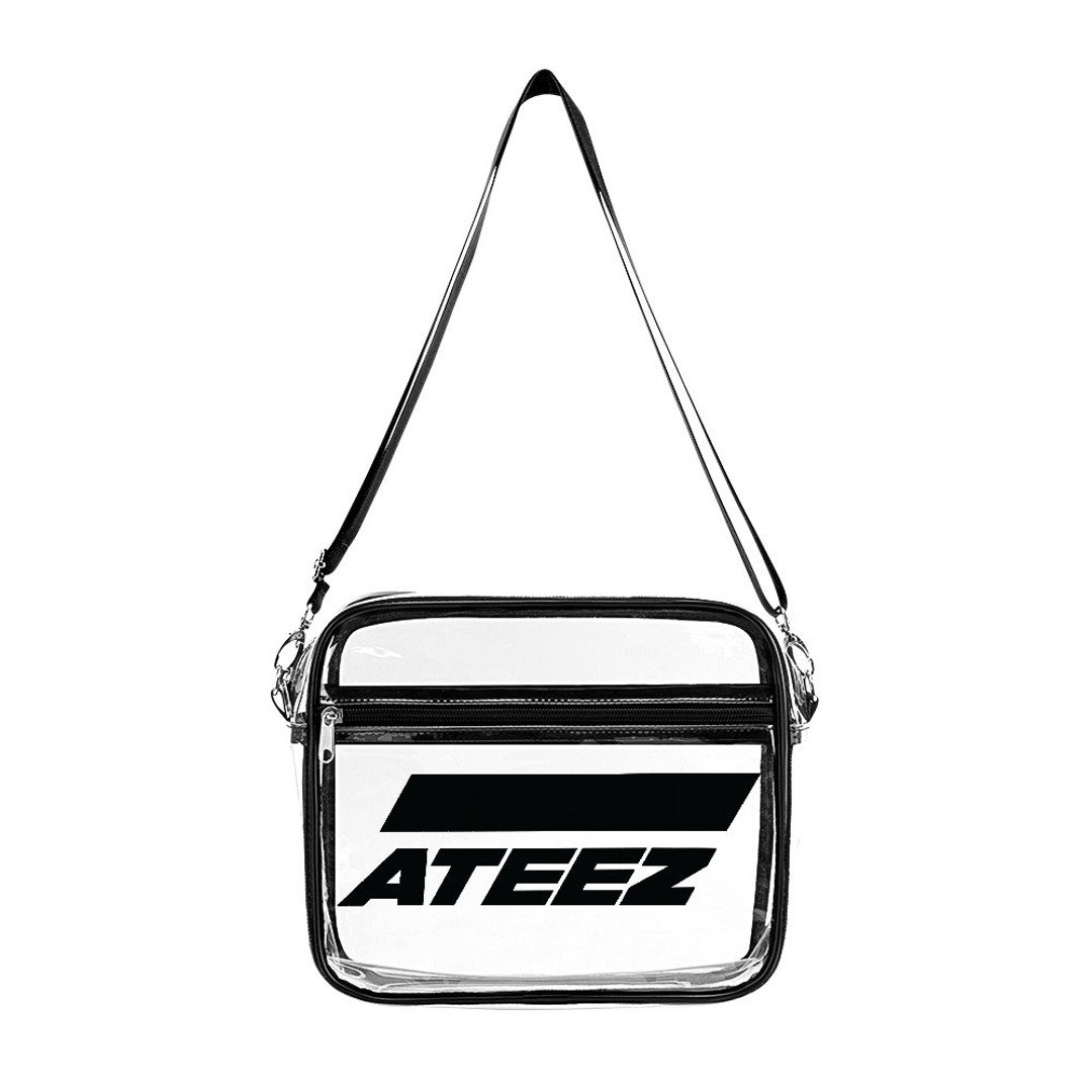ATEEZ Transparent Satchel Clear Bag Stadium Bag Clear Crossbody Handbag ...