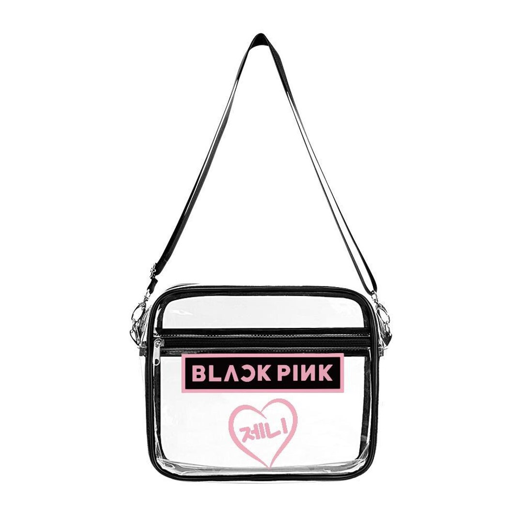 Blackpink Jennie Clear Bag Stadium Bag Clear Crossbody Handbag With ...