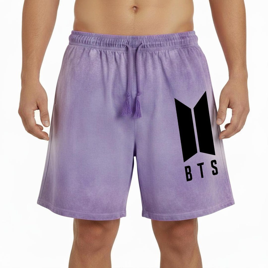 Purple BTS Shorts in Men’s Sizes - Etsy