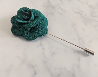 Lapel Stick Pin/mint Green Carnation Lapel Pin/lapel Pin/flower Pin ...