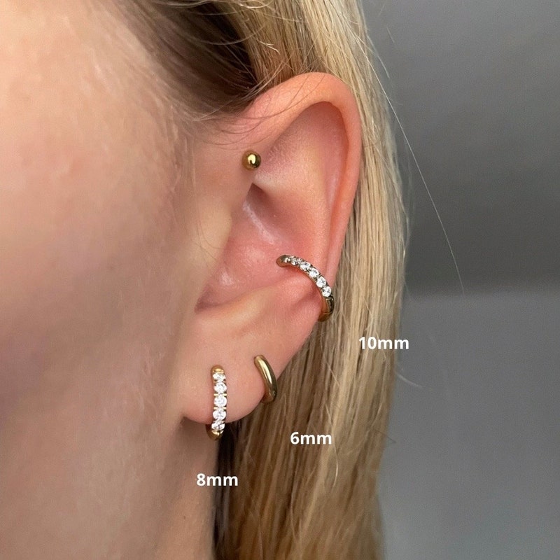 Inner Conch Piercing - Etsy