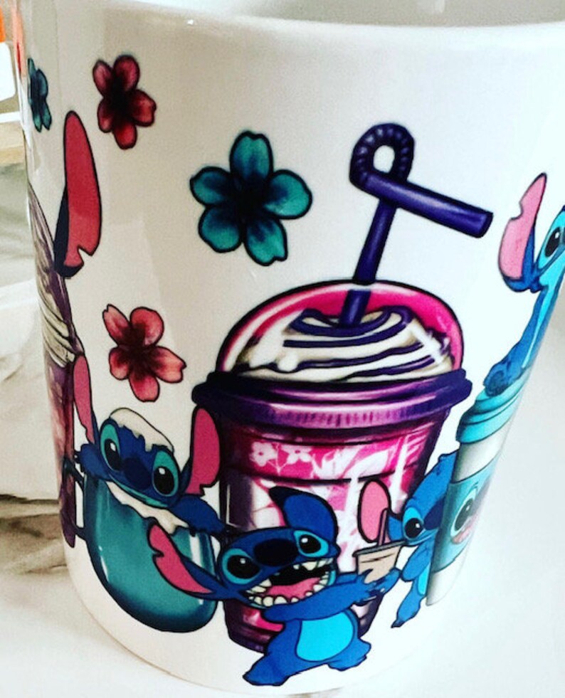 Blue Alien Coffee Mug Design Coffee Mug Coffee Mug 15oz Cafe Taza Blue ...