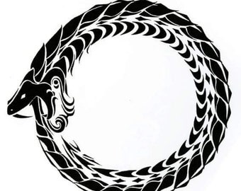 Jormungandr Svg - Etsy