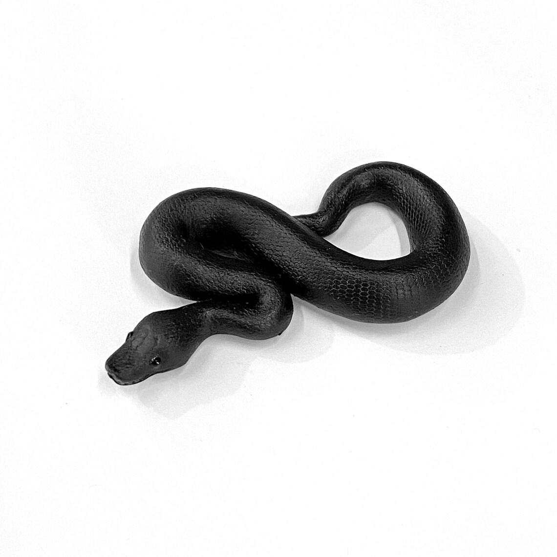 Black Pastel Ball Python Miniature // Figure // Ball Python | Etsy