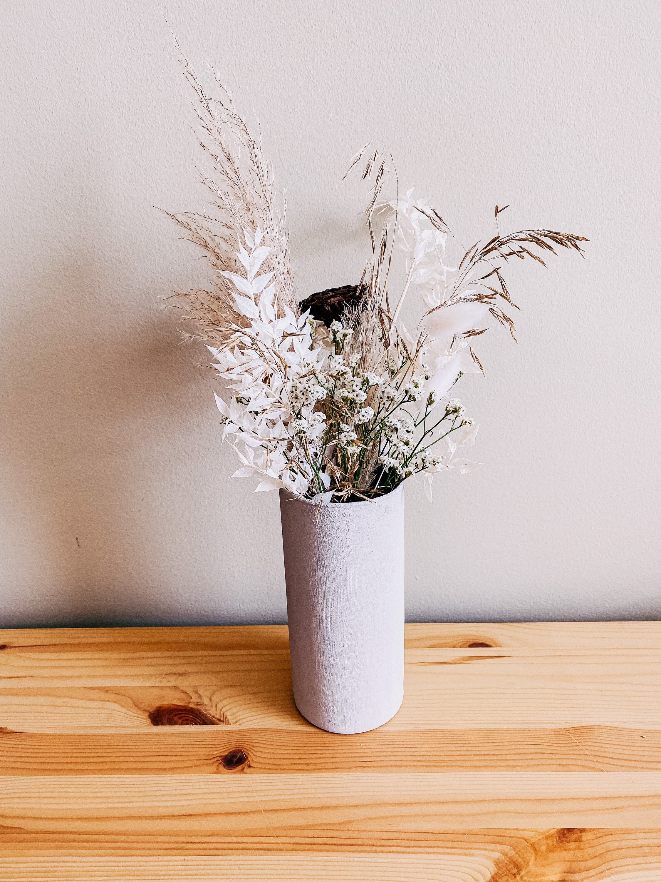Vases Home & Living Hand Painted Matte Boho Vase Large Bouquet Vase ...