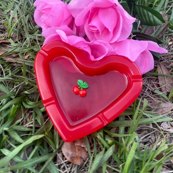 Resin Heart Ashtray - Etsy