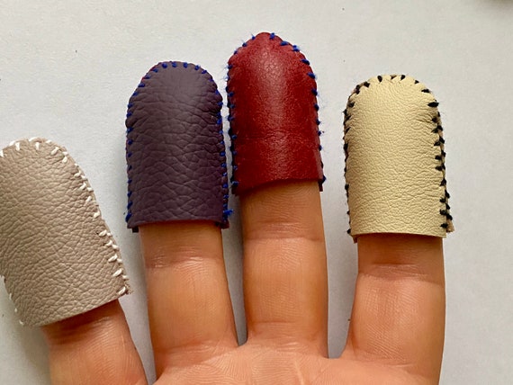 Classic leather thimble | Etsy