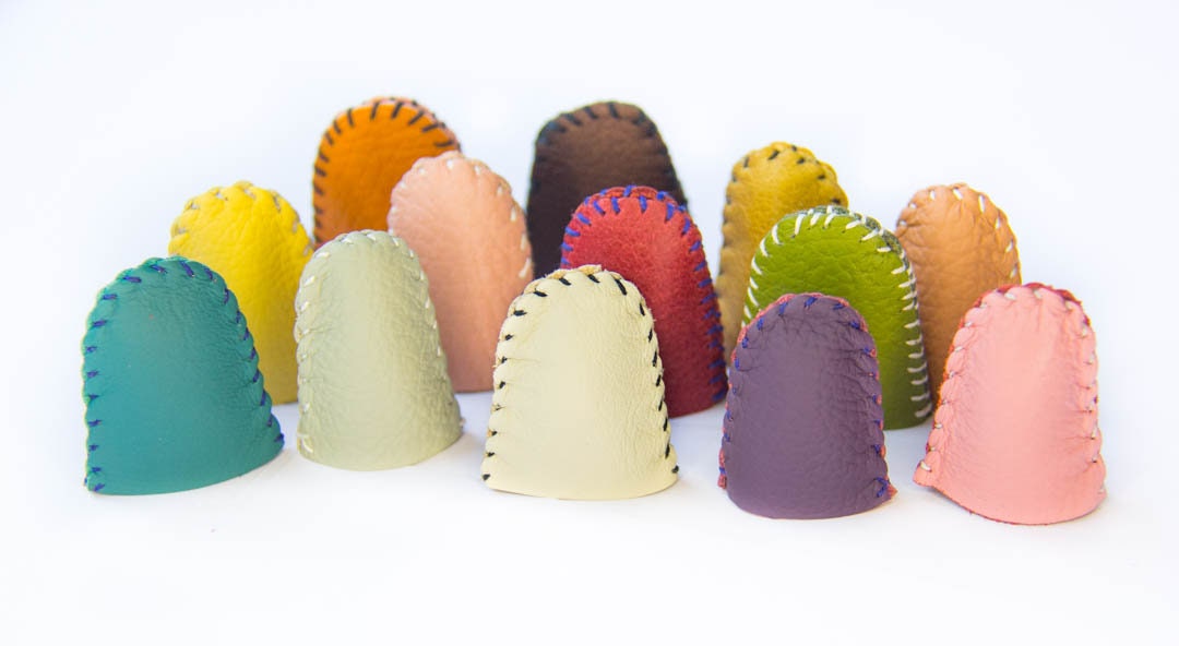 Classic Leather Thimble - Etsy