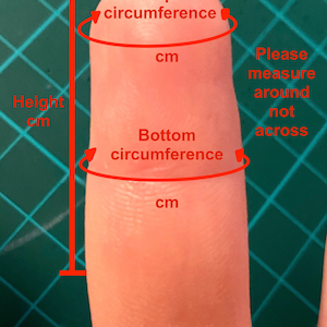 Made to Size: Bespoke Leather Thimble Made With Your Measurements - Etsy