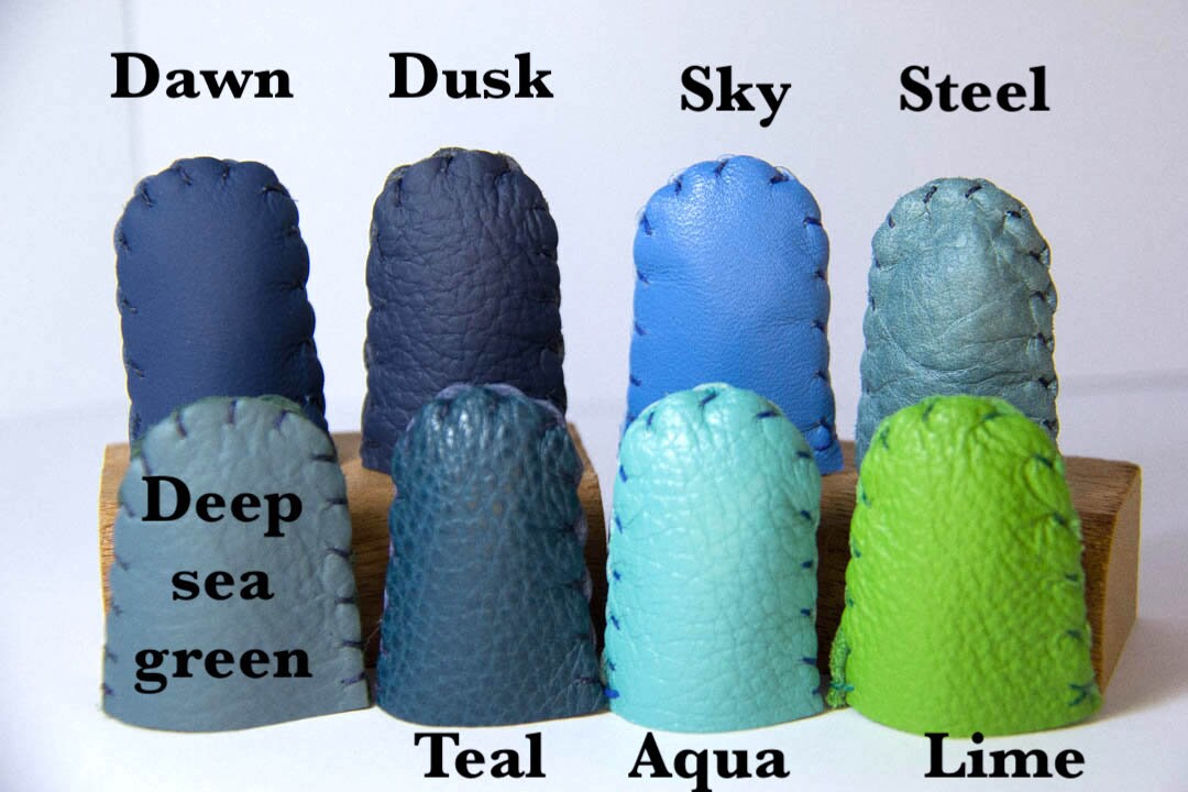 Classic Leather Thimble - Etsy