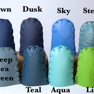 Made to Size: Bespoke Leather Thimble Made With Your Measurements - Etsy