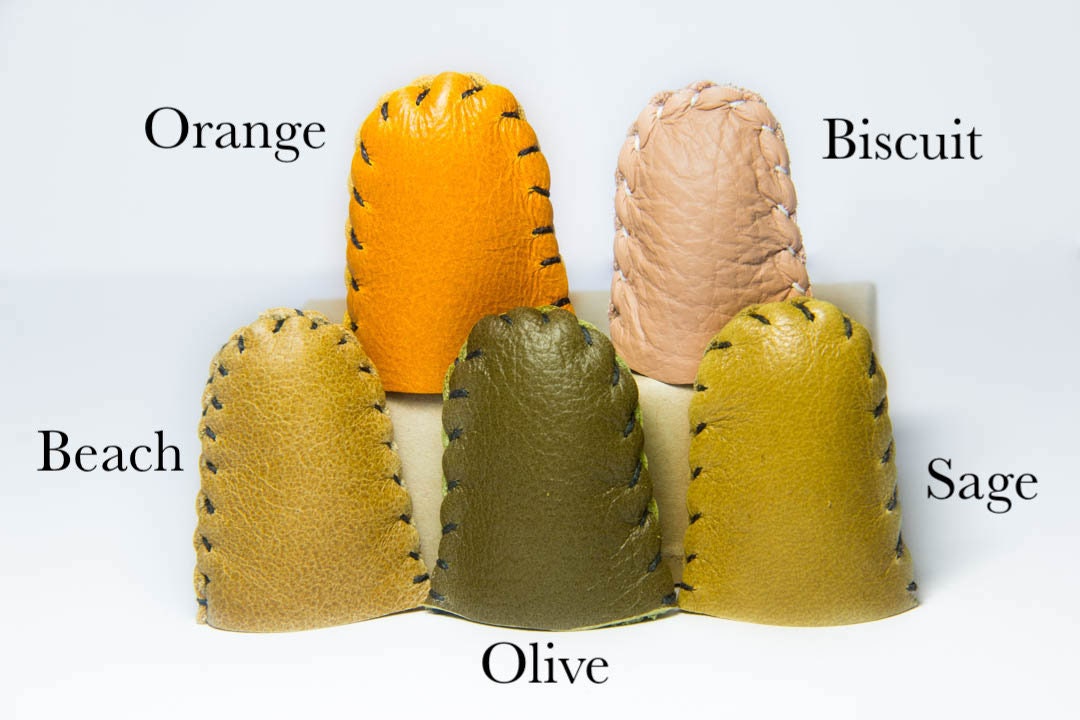 Classic Leather Thimble - Etsy