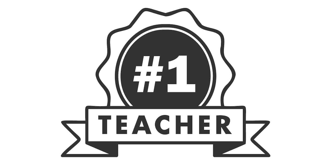 TEACHER Appreciation Number One Teacher Svg 1 Cricut - Etsy