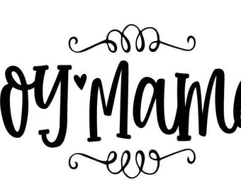 Mama Script Svg - Etsy