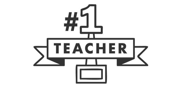 TEACHER Appreciation Number One Teacher svg Cricut Files | Etsy