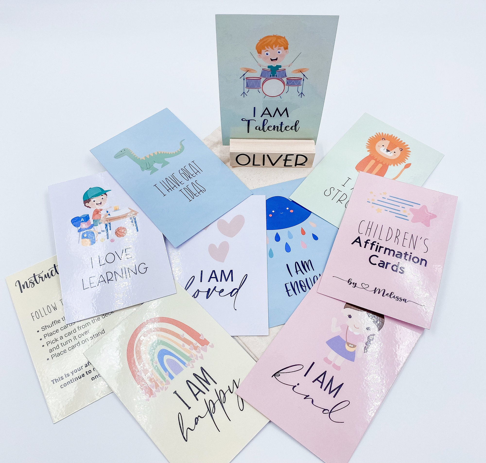 Kids Affirmation Cards | Self Love | Affirmations | Children - Etsy