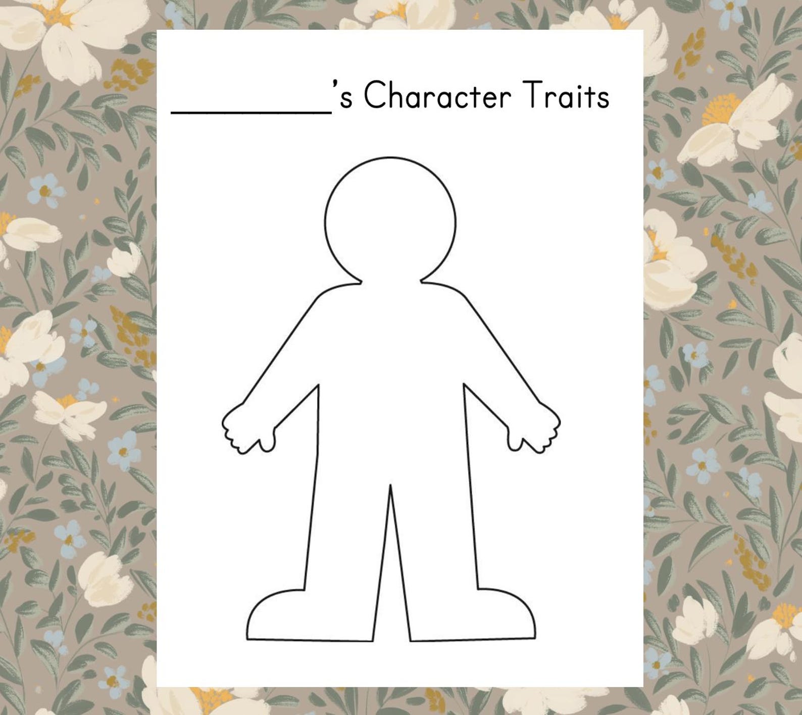 Character Traits - Reading - Comprehension - Creative Writing ...