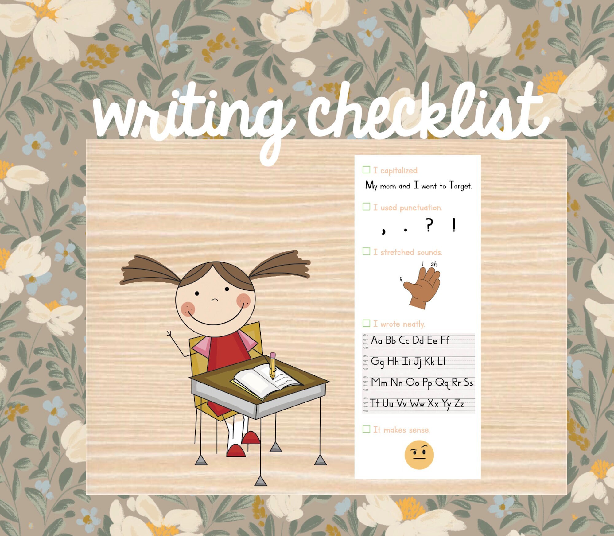 Editing Writing Checklist