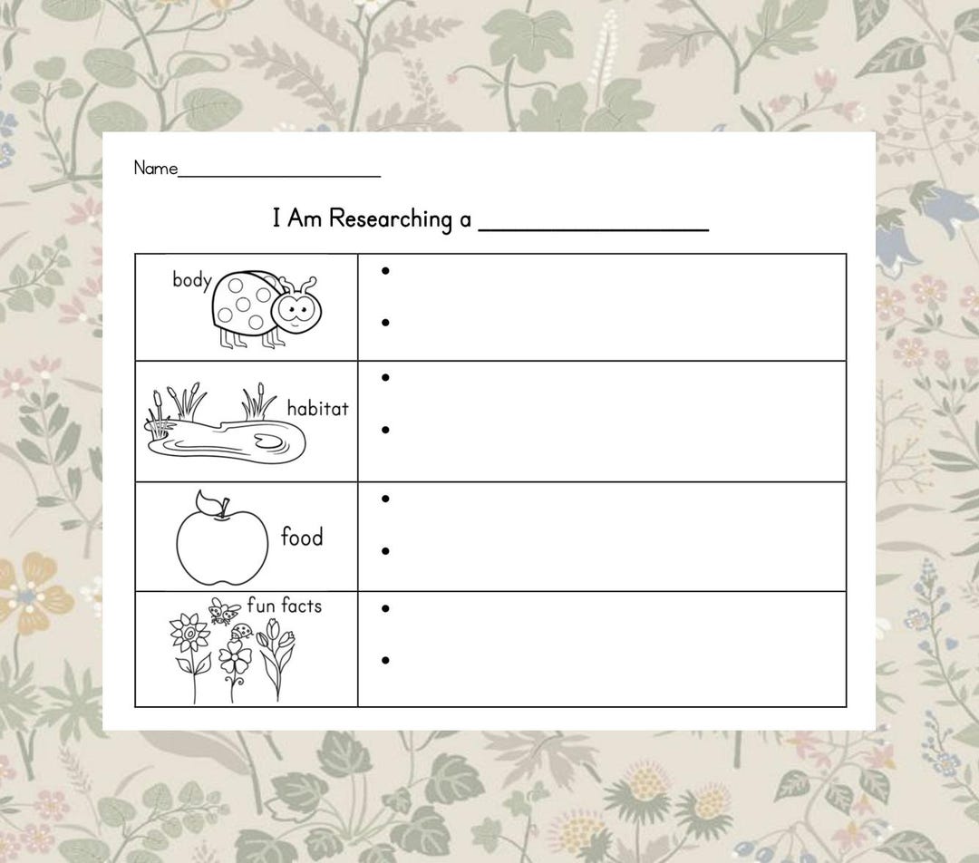 Animal Research - Informational Text - Writing - Reading - Project ...