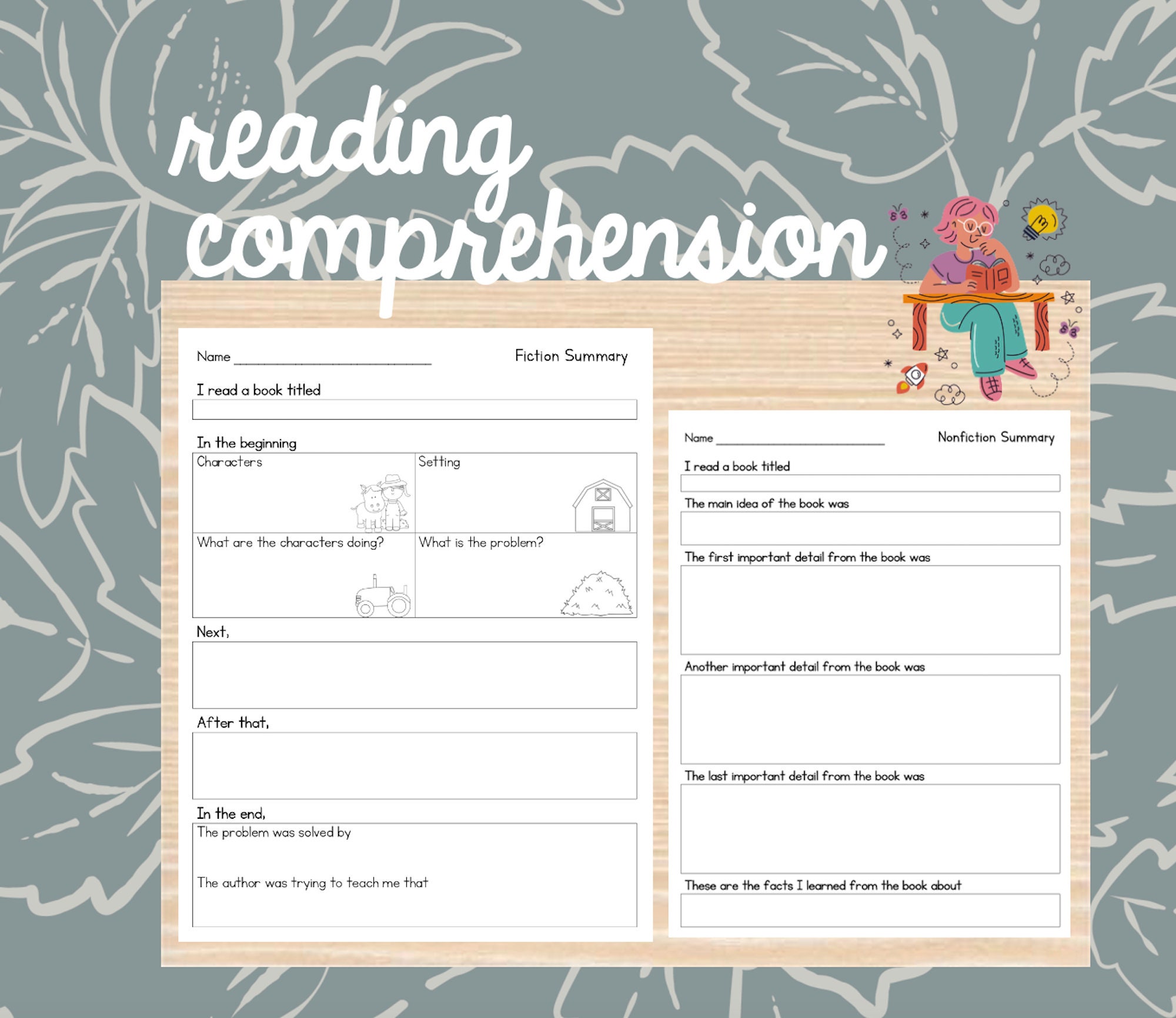 Nonfiction Summary Template