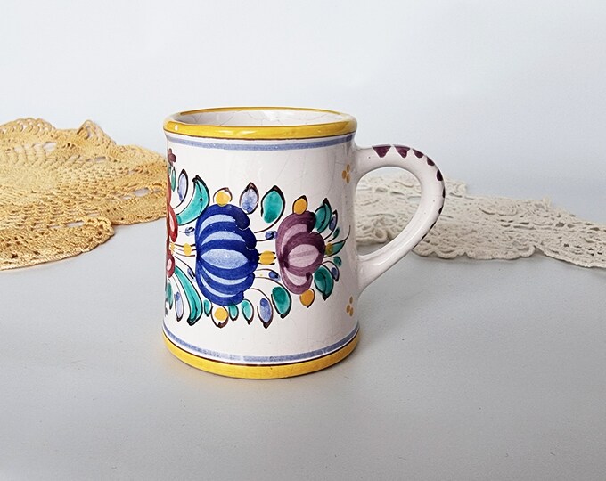 MODRA Ceramic Mug - Slovakia - Czech Republic - Vintage - Hand Painted ...