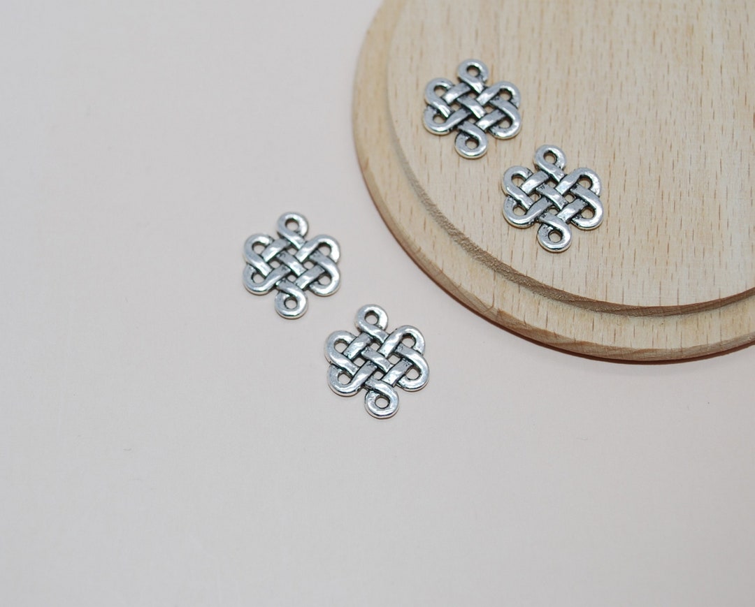 Set of 5 Chinese Lucky Knot Connectors for Jewelry Creation - Etsy