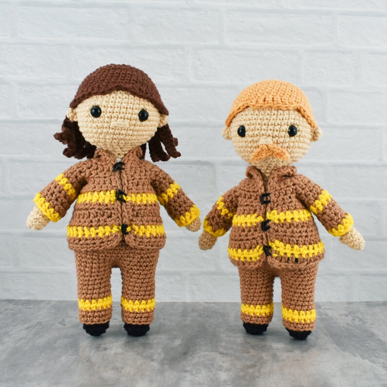 Firefighter Crochet Pattern PDF Digital Download - Etsy
