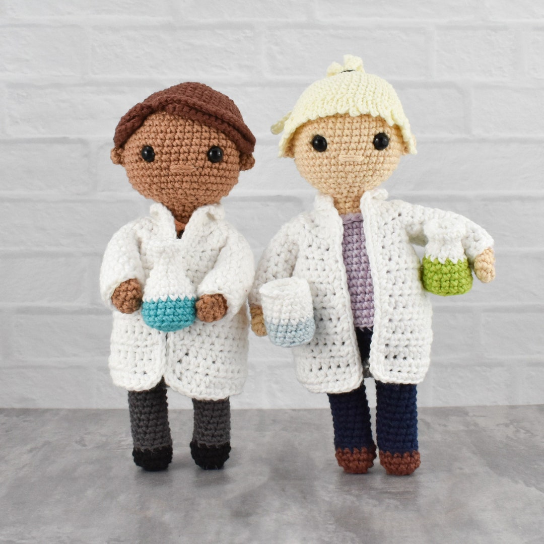 Scientist Crochet Pattern PDF Digital Download - Etsy