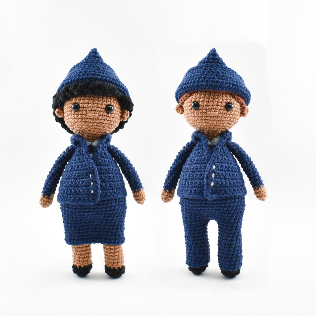 Airman - Air Force - Crochet Pattern PDF - Digital Download - Etsy
