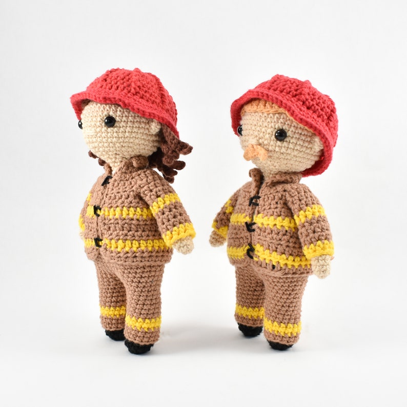Firefighter - Crochet Pattern PDF - Digital Download - Etsy
