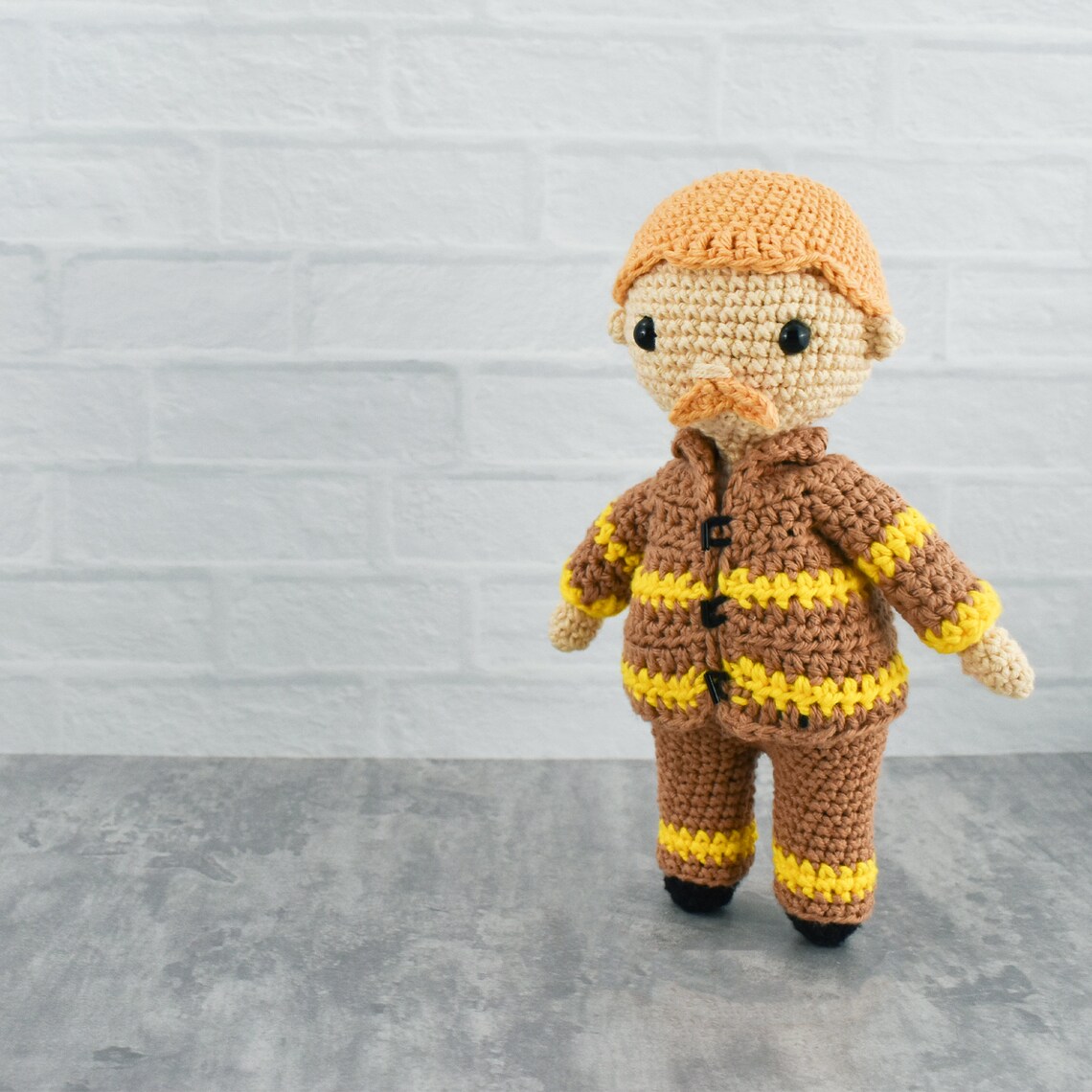 Firefighter Crochet Pattern PDF Digital Download - Etsy