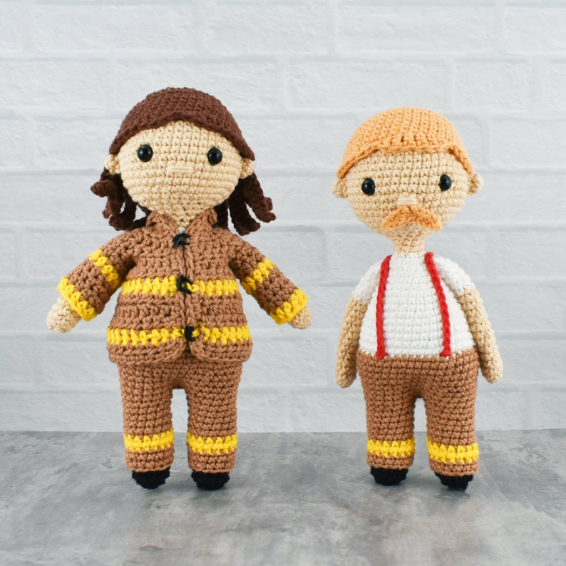 Firefighter Crochet Pattern PDF Digital Download - Etsy