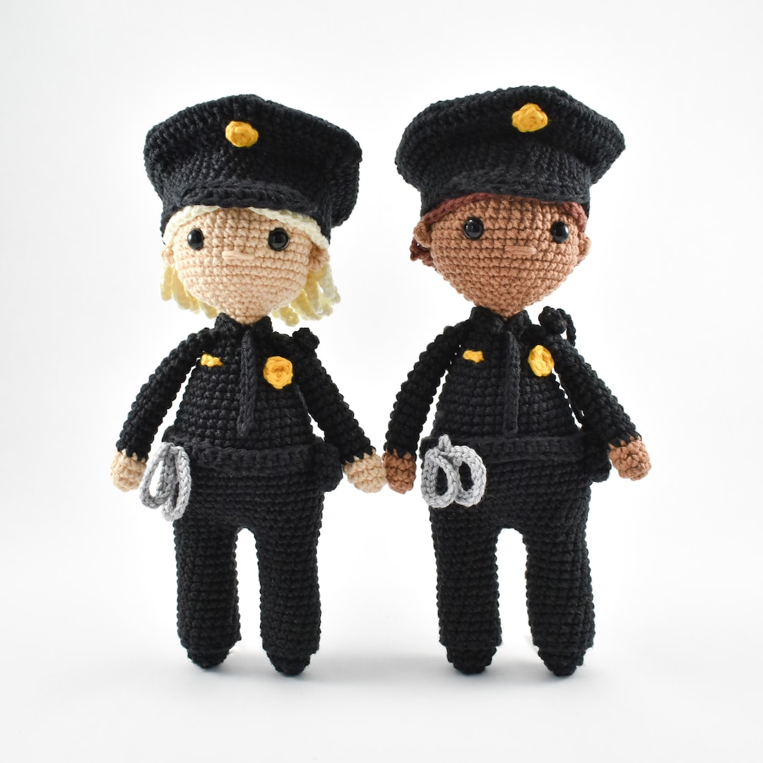 Police Officer - Crochet Pattern PDF - Digital Download - Etsy