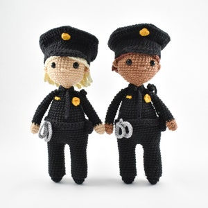 Police Officer - Crochet Pattern PDF - Digital Download - Etsy