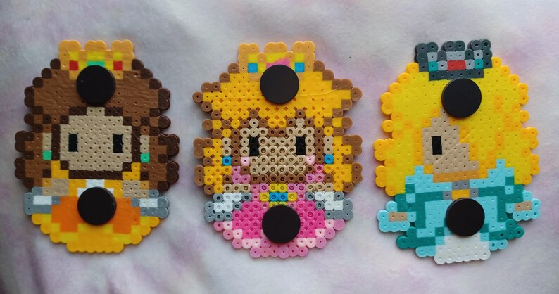 Mario Princess Fridge Magnets - Etsy