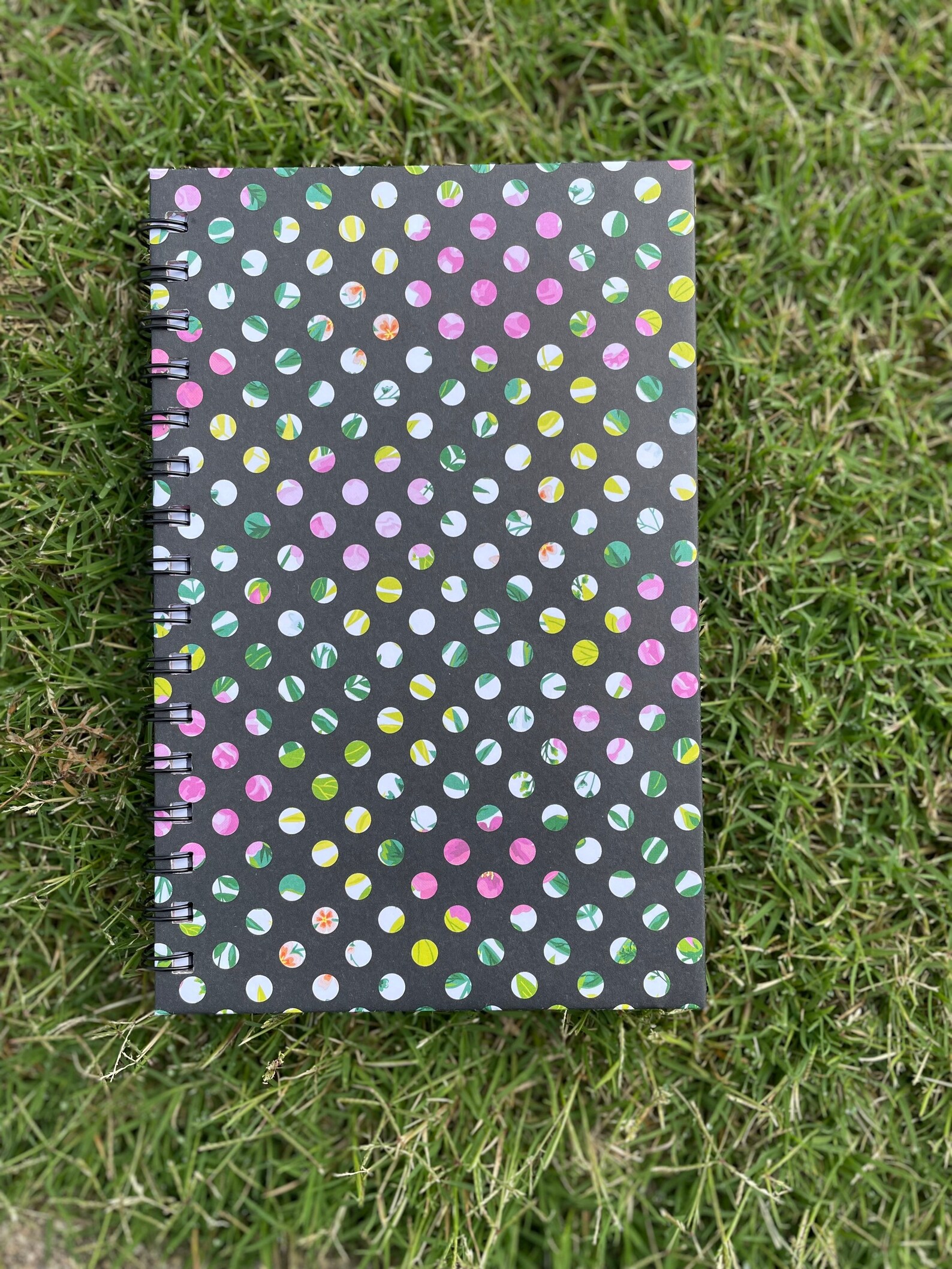 Polka Dot Journal Notebook Multi Color 8.5" X 5.5" - Etsy
