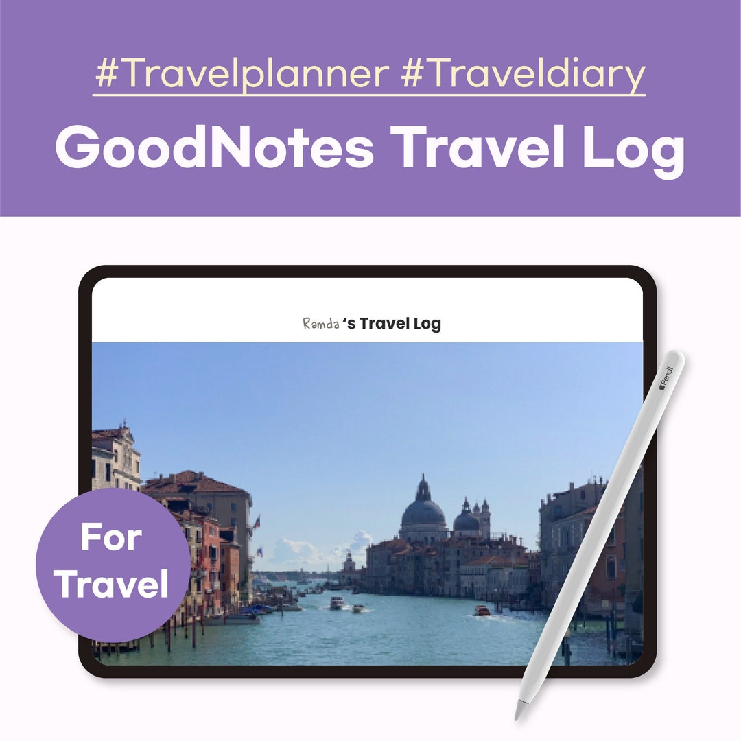 Goodnotes Planner, Digital Planner, Simple Travel Planner, iPad Planner ...