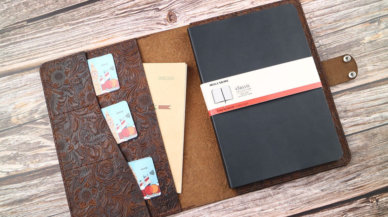 Durable Composition Notebook Cover Leather 9.75 x 7.5 | Etsy