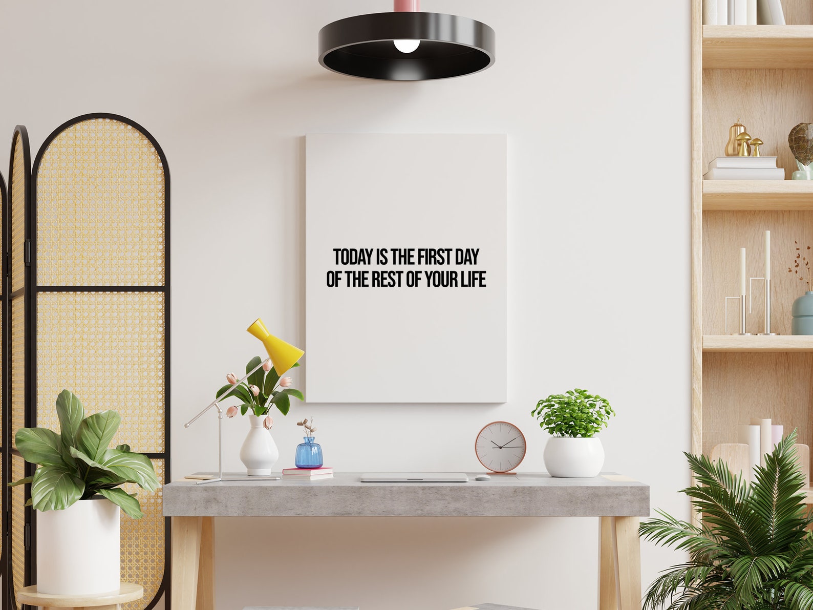 Today is the First Day of the Rest of Your Life, Printable Poster ...