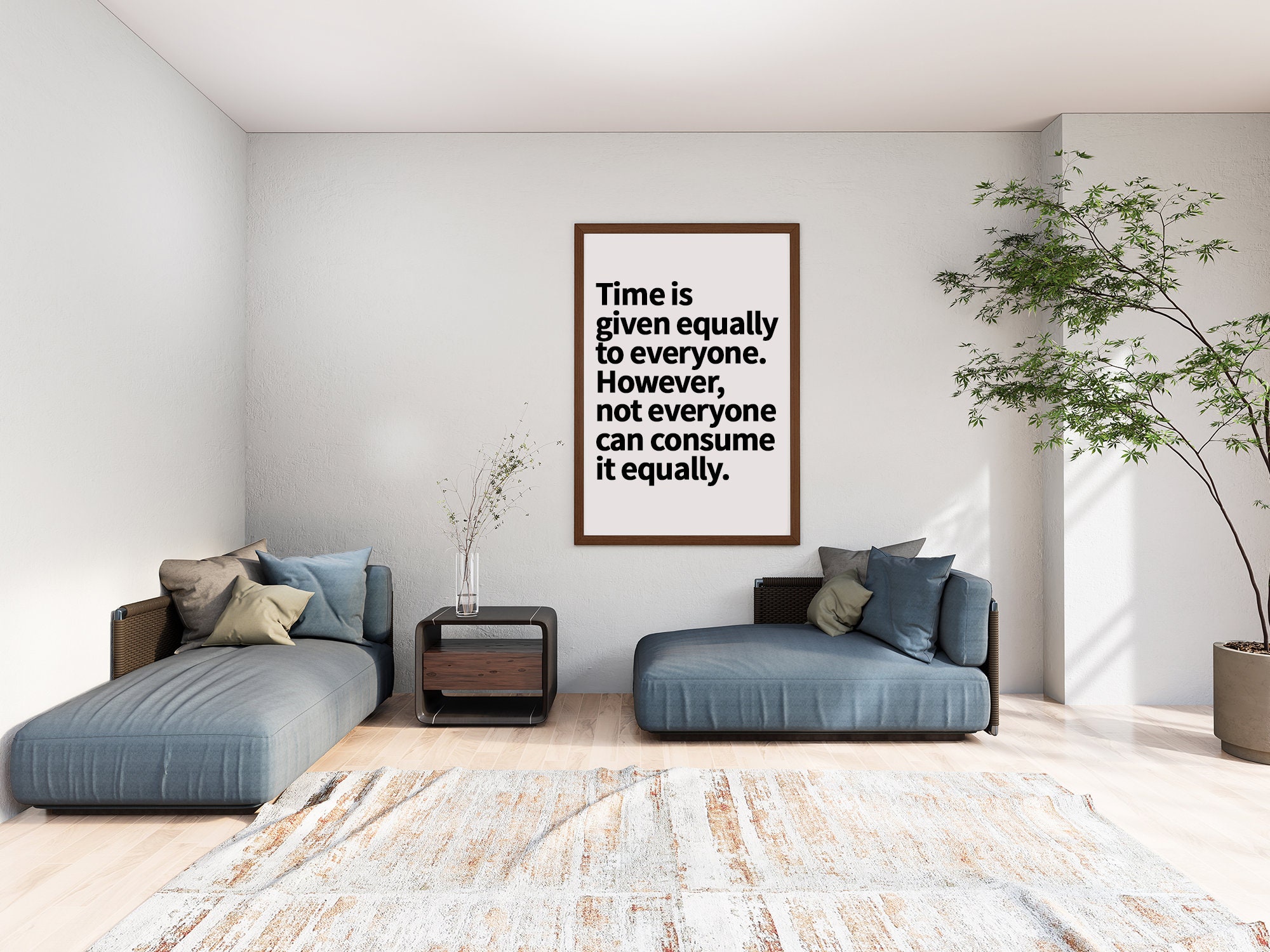 Inspiration of Time, Printable Poster, Typography Wall Art, Inspiration ...